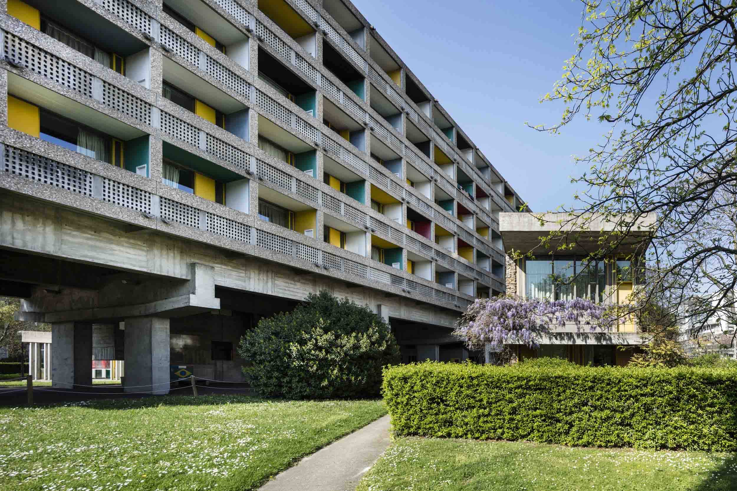 Le Corbusier, Maison du Brésil, Paris, France, 1952-1959