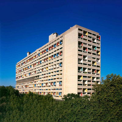 Le Corbusier, Unité d'habitation, Marseille, France, 1945-1952